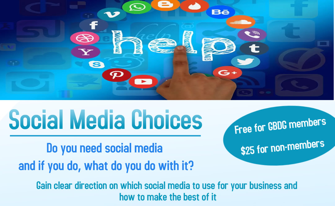 Social Media Choices Workshop - Business Gawler